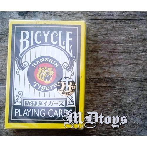 Jual kartu remi BICYCLE HANSHIN TIGER playing cards hanshin tigers deck ...