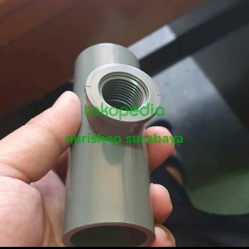 Jual Tee drat dalam 1/2 x 1 T drat dalam faucet tee pvc 1/2 x 1 inch AW - Kota Surabaya ...