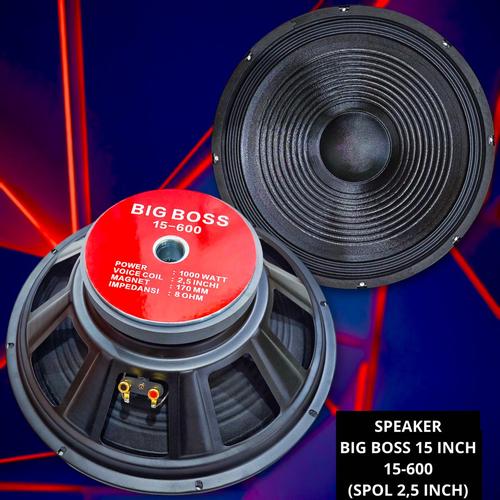 Jual Speaker Big Boss 15 Inch 15600 / 15-600 Komponen 15" - Kota ...