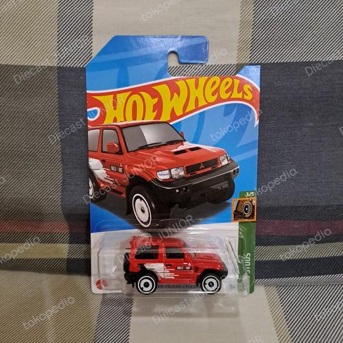 Jual Hot Wheels Hotwheels Mitsubishi Pajero Evolution Merah - Jakarta ...