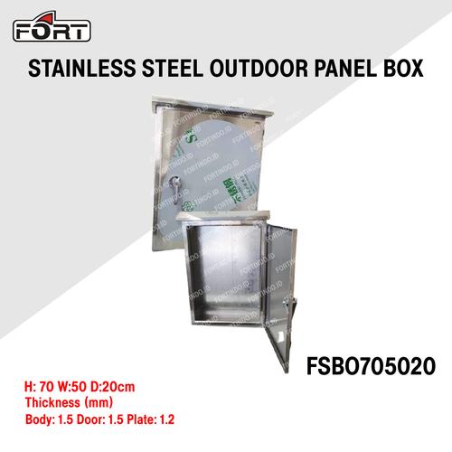 Jual Stainless Panel Box Outdoor FSBO705020 IP55 Merk FORT - Jakarta ...