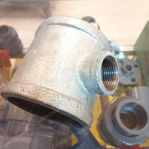 Jual Tee Reducer Drat Galvanis 4 x 2 inch - Jakarta Barat ...