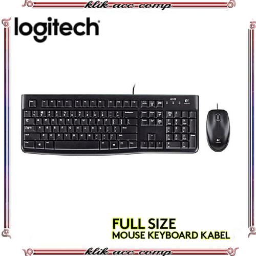 Jual keyboard logitech Combo MK120, Keyboard + Mouse logitech kabel MK ...