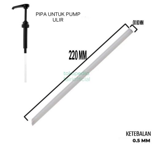 Jual sedotan pump syrup pipa pompa botol syrup selang pump syrup - OD ...