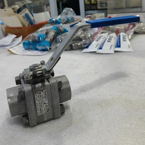 Jual Ball Valve 1" SW 800# SS316 CF8M Seal RGR Bonney Forge Fig. HLN ...