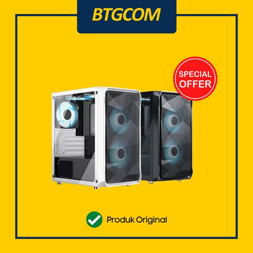 Jual CASING VENOMRX PRAVA MICRO ATX PC CASE FREE 2 ARGB FANS - Kota ...