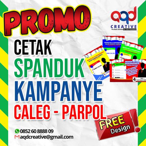 Jual Spanduk Banner Spanduk Caleg Partai Kampanye - Kota Medan ...
