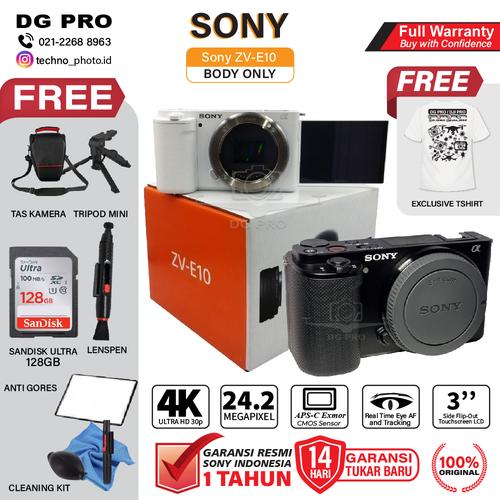 Jual Sony ZV-E10 Body Only Mirrorless Camera - ZVE 10 - ZVE10 BODI ...