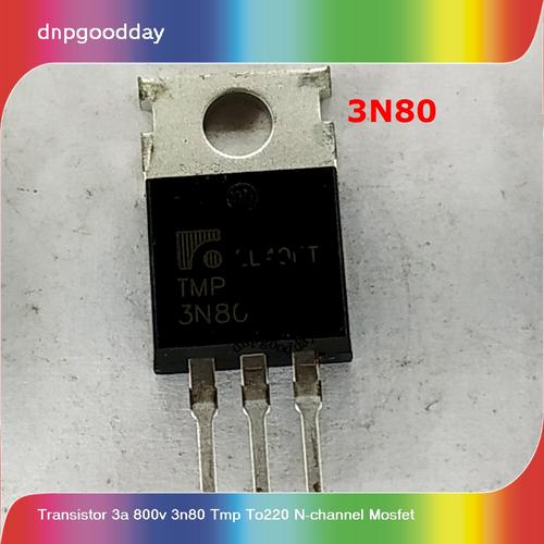 Jual transistor 3a 800v 3n80 tmp to220 n-channel mosfet - Kab. Bandung ...