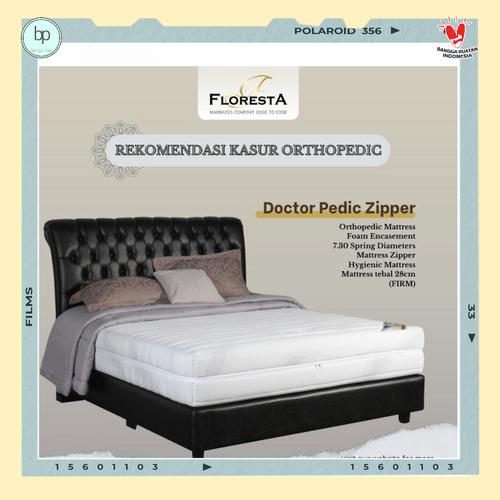 Jual Kasur Springbed Floresta Orthopedic Doctor Pedic Zipper/Fullset-Kasur - Kasur 100 x 200 ...