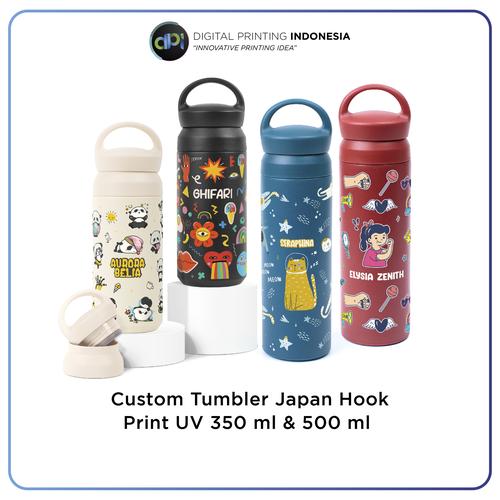 Jual Tumbler Custom Botol Minum Termos Anak - Japan Hook Print - Print ...
