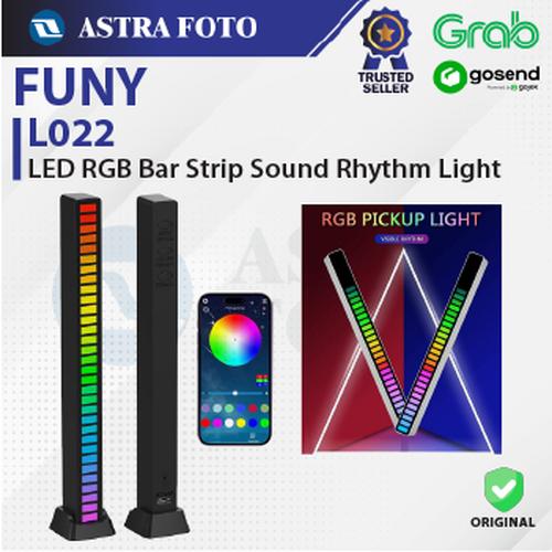 Jual FUNY Lampu LED RGB Bar Strip Sound Rhythm Light USB 32 LED L022 - Jakarta Pusat - Astra ...
