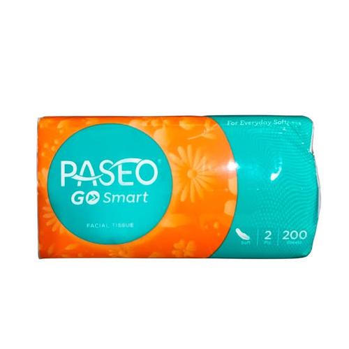 Jual PASEO Go Smart Facial Tissue Tisu Wajah Halus SoftPack 200s - Kota ...