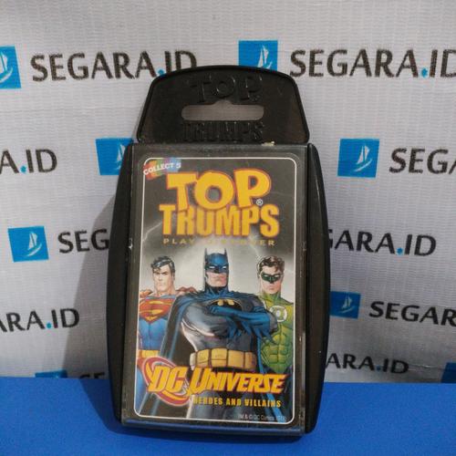 Jual Card Games - Top Trumps DC Universe Heroes and Villains Edition ...