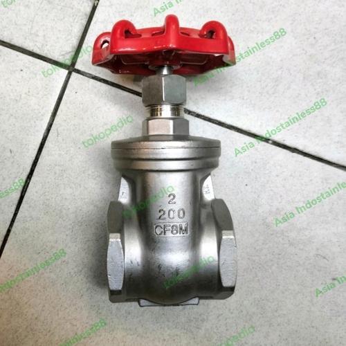 Jual Gate Valve Stainless 2" inch SS316 / Gate Valve 2" inch SS 316 ...