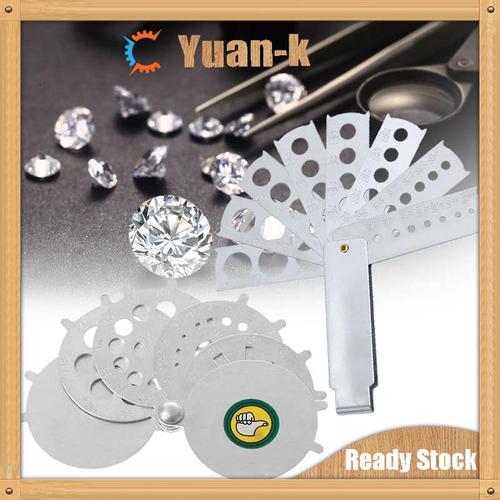 Jual Alat Ukur Berlian Alat Ukuran Berlian Gemstone Gauge Diamond Gauge ...