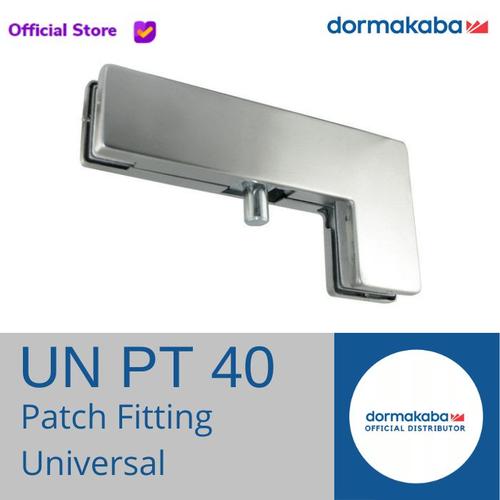 Promo Dorma Patch Fitting Universal PT 40 Dormakaba UN PT40 Cicil 0% 3x ...