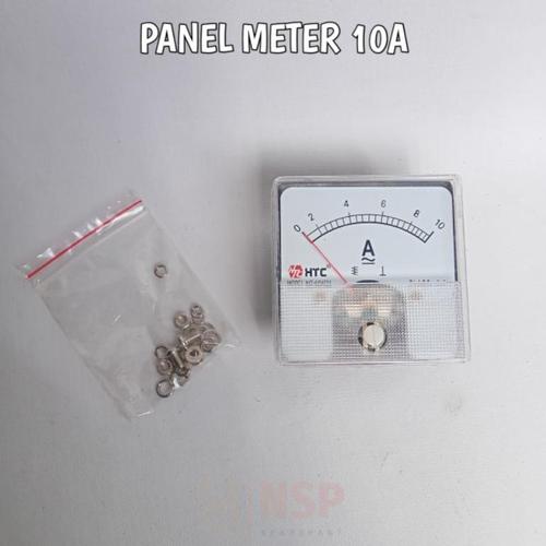 Jual ** Panel Meter Pengukur Ammeter Analog AC DC 10A Wattmeter ...