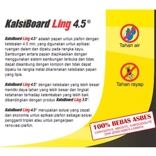 Jual Kalsi board 4.5mm / Kalsiboard Ling 4.5mm x 1200 x 2400 mm ...