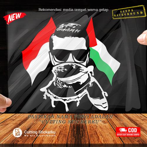 Jual Cutting Stiker Indo Palestine Variasi Motor Mobil Sticker Islami ...