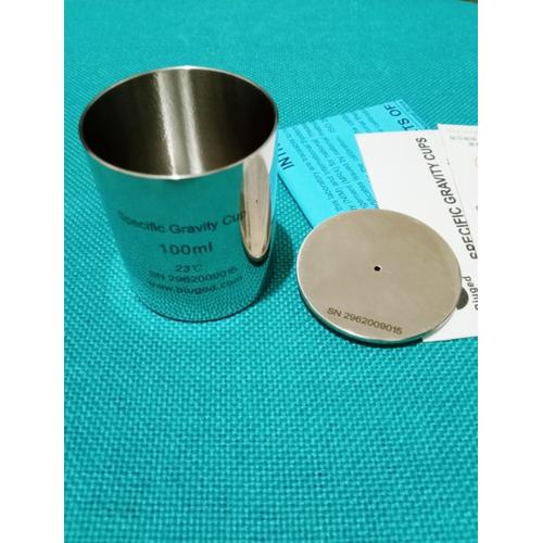 Jual Stainless Steel Density Cup Specific Gravity Cup 100 ml - Kota ...