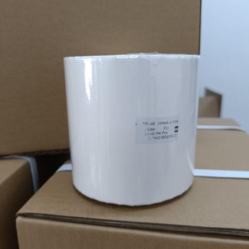 Jual Label Stiker Yupo 100x100 mm Anti Air Synthetic Yufo 100 x 100 ...