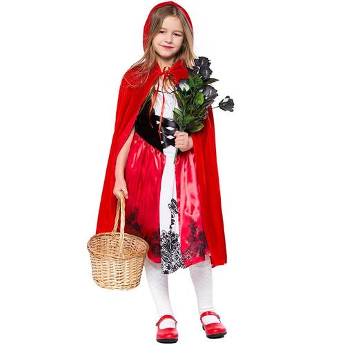 Jual RED RIDING HOOD costume cosplay halloween kostum anak tudung merah ...