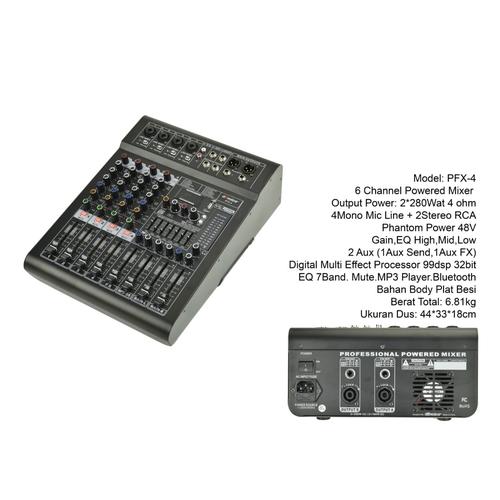 Jual Power Mixer dB Voice PFX 4 Original 4 Channel dbvoice PFX4 ...