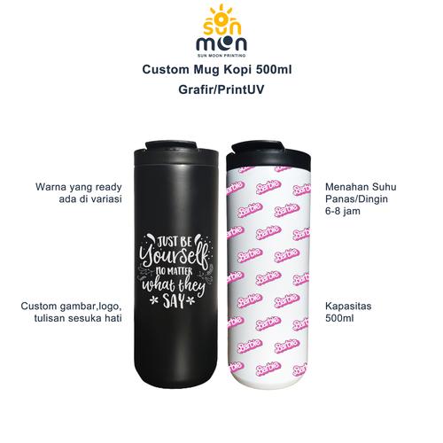 Jual Sun Moon Printing - Mug Kopi 500 mL Custom Grafir / Print UV ...