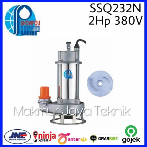 Jual Pompa Submersible Showfou SSQ.232N 2Hp 380V/Pompa Air Kotor ...