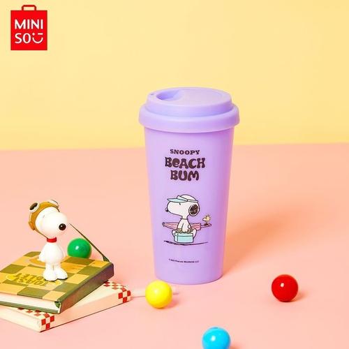 Jual Tumbler Snoopy Lucu - MINISO Snoopy Summer Travel Plastic Tumbler - Kota Tangerang - mad ...