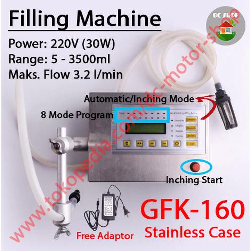 Jual NEW Water Filling Machine GFX-160 Mesin Pengisi Cairan Botol Filing - Jakarta Pusat - DC ...