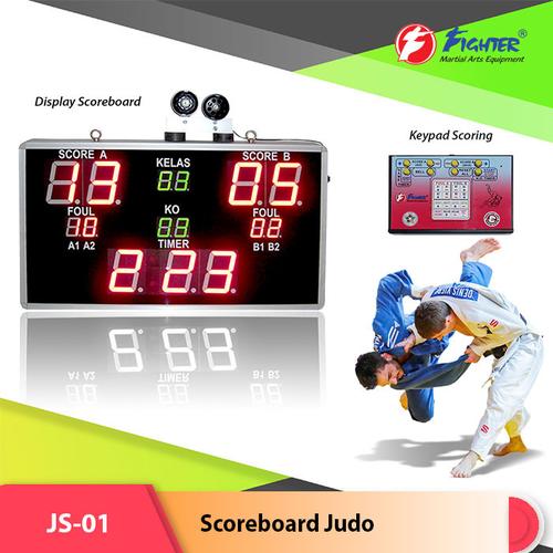 Promo Scoreboard Judo PJSI JS-01 Papan Skor Yudo Digital Cicil 0% 3x ...