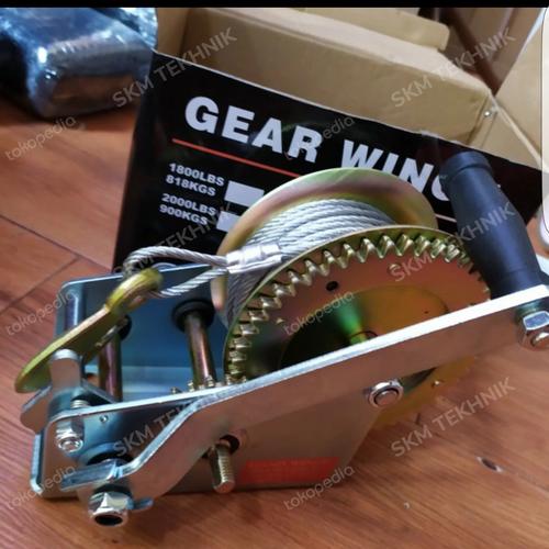 Jual HAND WINCH 2000 LBS 1 TON. - Jakarta Utara - SKM TEKHNIK | Tokopedia