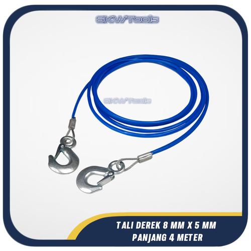 Jual Tali Derek Kawat Baja Mobil Seling Sling Towing 3,5 Meter - Kota ...