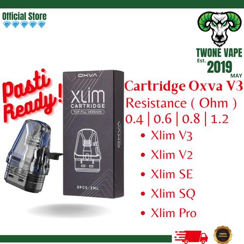 Jual Cartridge Oxva Xlim 0.8 | Catridge Oxva Xlim 1.2 100% Authentic ...