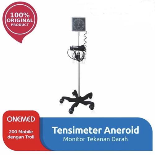 Jual Onemed Tensimeter Aneroid Mobile 200 + trolly / Tensimeter ...