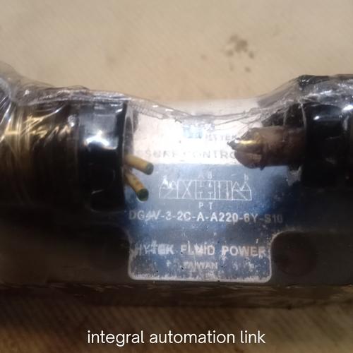 Jual HYTEK DG4V-3-2C-A-220-6Y-S10 SOLENOID VALVE HYDRAULIC used - Kota ...