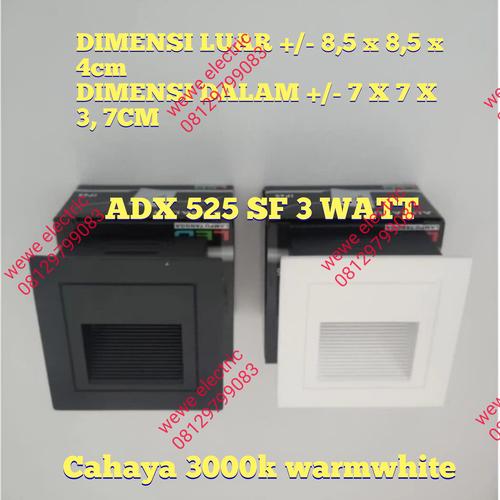 Jual Lampu dinding led tangga 1w 3w 1 3 6 W wall lamp tangga step ...