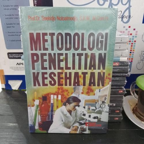 Jual Buku METODOLOGI PENELITIAN KESEHATAN. by. Prof Dr.Soekidjo Notoatmodjo - Jakarta Selatan ...