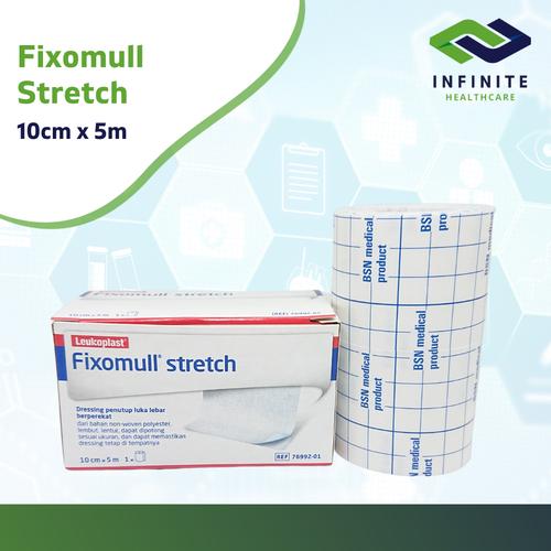 Jual Fixomull Stretch 10 cm x 5 m Plester Luka Lebar Fixomul Stretch ...