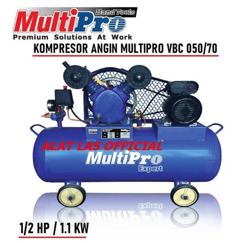 Jual Kompresor Angin Multipro VBC 050/70 Mesin Kompresor Angin 1/2 HP ...