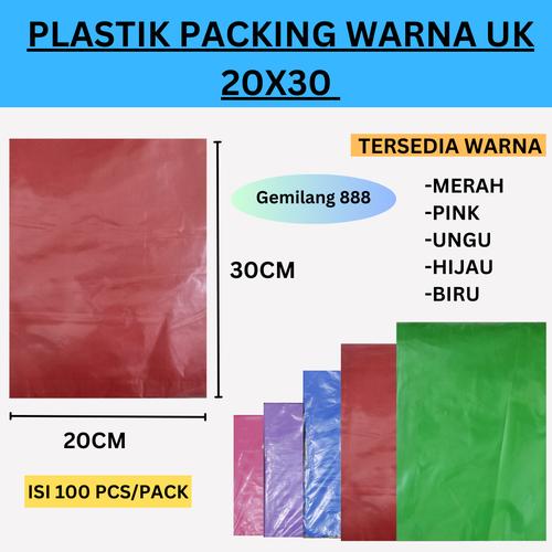Jual HD packing uk 20x30 Polos - Hd olshop- plastik oval tanpa blong ...