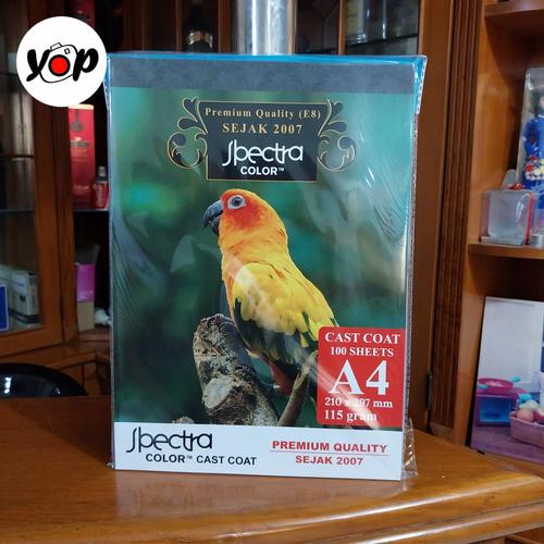 Jual Kertas Foto / Paper Foto Spectra A4 115 Gram Glossy Isi 100 pcs ...