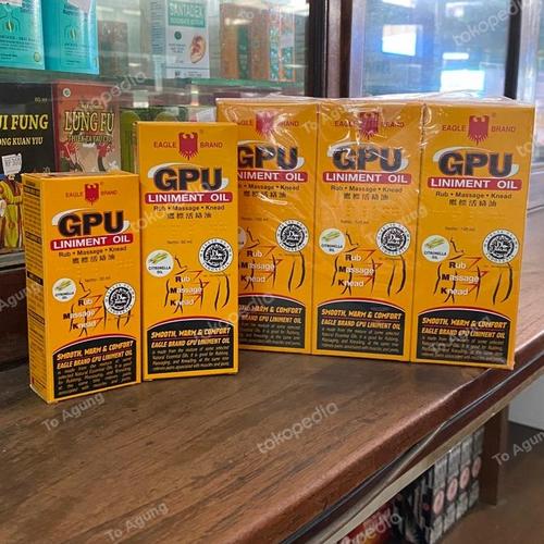 Jual GPU Liniment Oil (Citronella oil/sereh) - minyak gosok otot - 30 ...