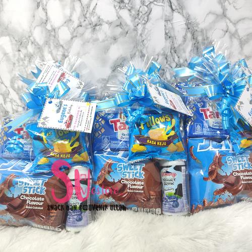 Jual Snack Ultah Serba Biru || Snack Jetz Biru || Paket Ulang tahun ...