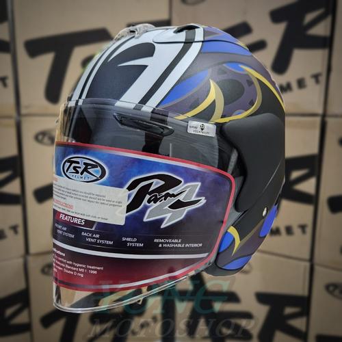 Promo Helm TSR Ram 4 Nakasuga Original Half Face TSR Helmet Ram4 - Kota ...
