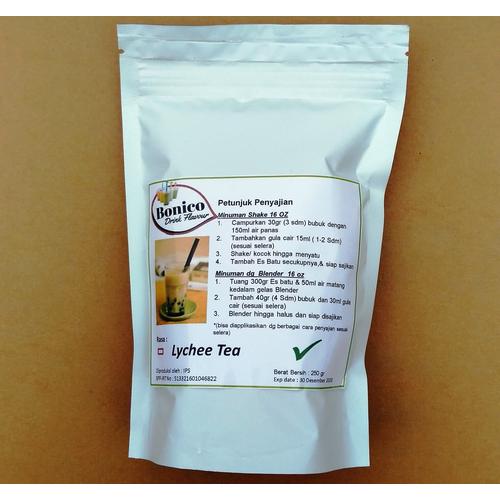 Jual BONICO LYCHEE TEA Powder 250 Bubuk Minuman Drink Powder TEH LECI ...