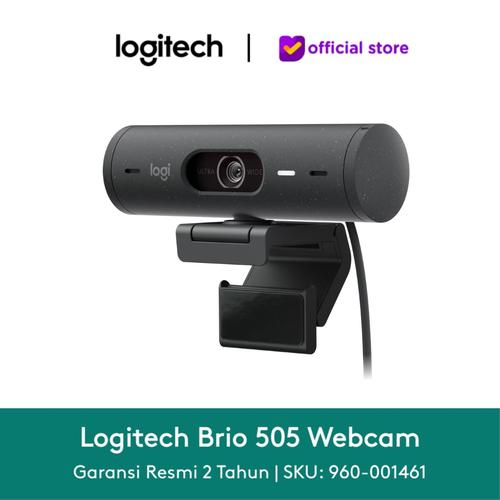 Promo Logitech Brio 505 Webcam Full HD 1080p -Garansi Resmi Logitech 2 ...