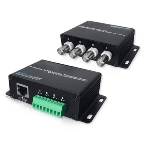 Jual video balun 4ch video balun 4 Channell original Taiwan hybird ...